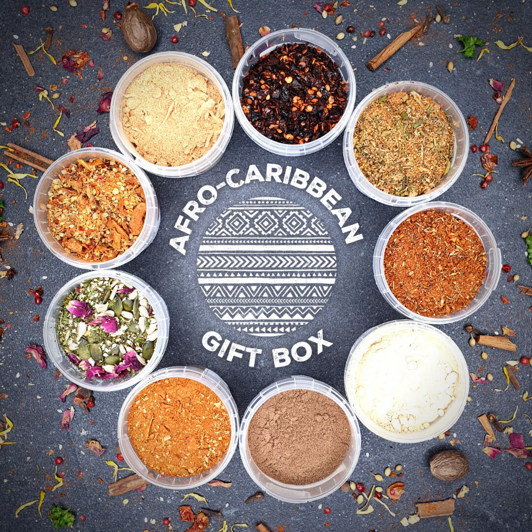 Afro-caribbean Gift Box | Spice Hampers | Gift Sets - Etsy