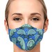 Manatee Face Mask Cute Hand Drawn Manatees Over the Ear Fashion Cut Sea ...