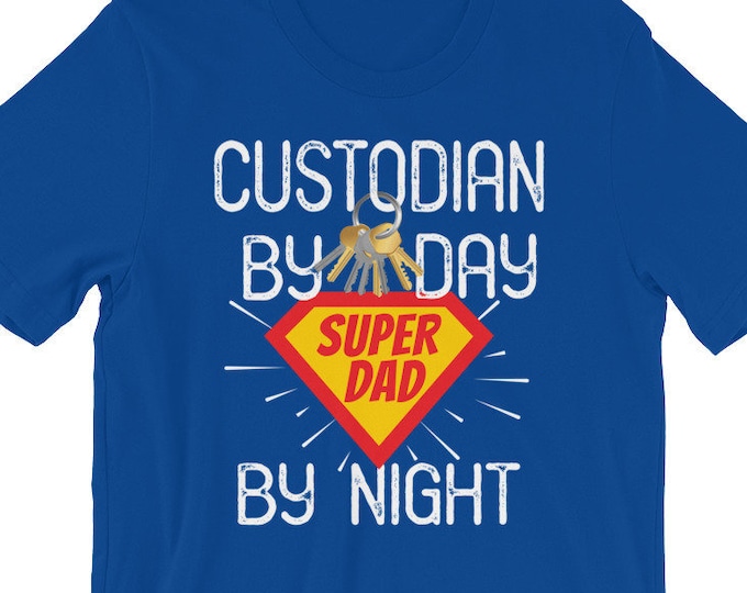 Custodian Shirt Funny Custodian Keys Custodian Job Role - Etsy
