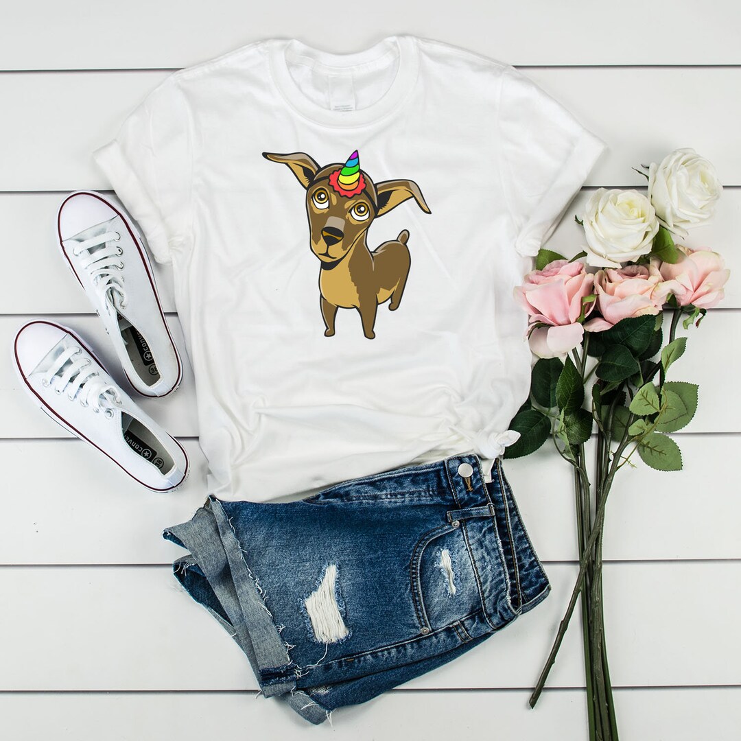 Chiweeniecorn Tshirt, Unicorn Chiweenie, Magical Chiweenie, Chiweenie ...