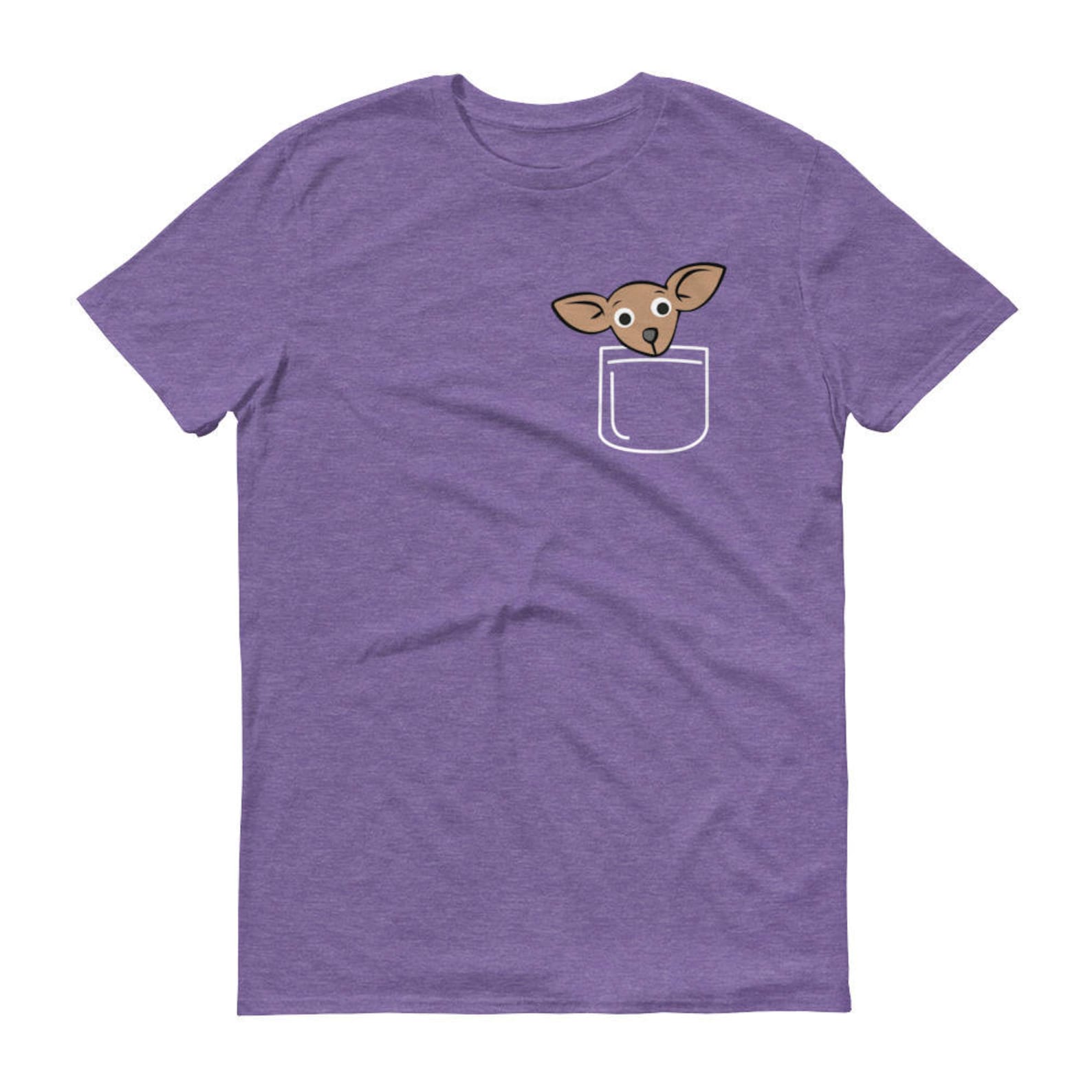 Chiweenie in A Pocket, Chiweenie T-shirt, Chiweenie Gift, Cute ...