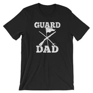 Guard Dad Shirt, Color Guard Flag Shirt, Sabre and Gun, Color Guard ...