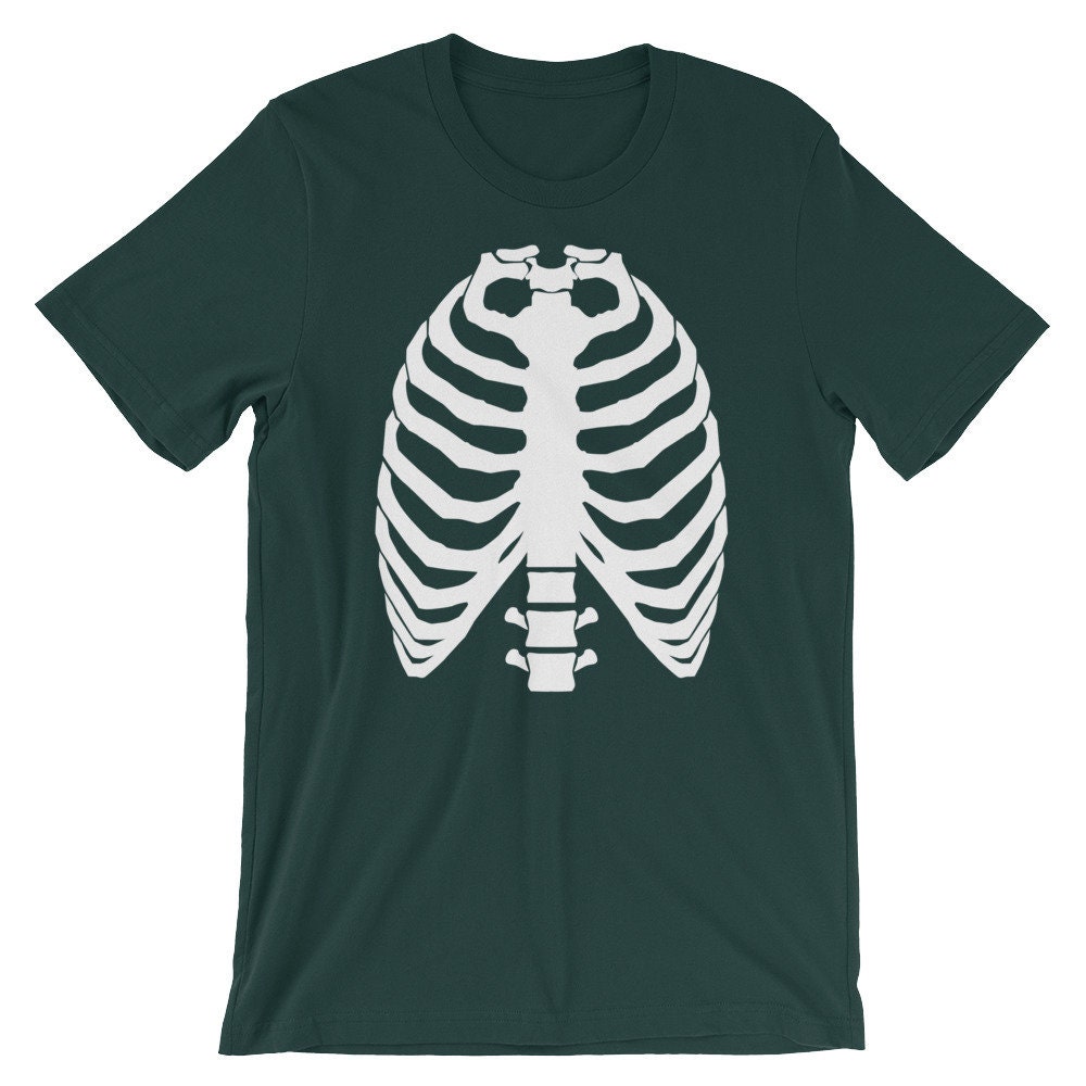 Skeleton Rib Cage, X-ray Ribs, X-ray Bones, Halloween Costume, Rib Cage ...