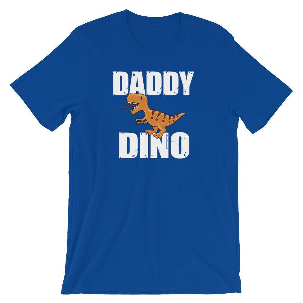 Daddy Dino T-rex Dad Dinosaur Daddy Papa Dinosaur Tshirt - Etsy