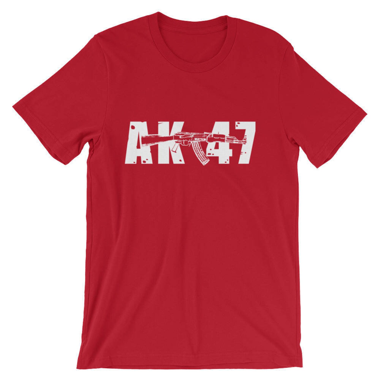 AK-47 Assault Rifle Tee Shirt Kalashnikov Riffle Gun T-shirt - Etsy