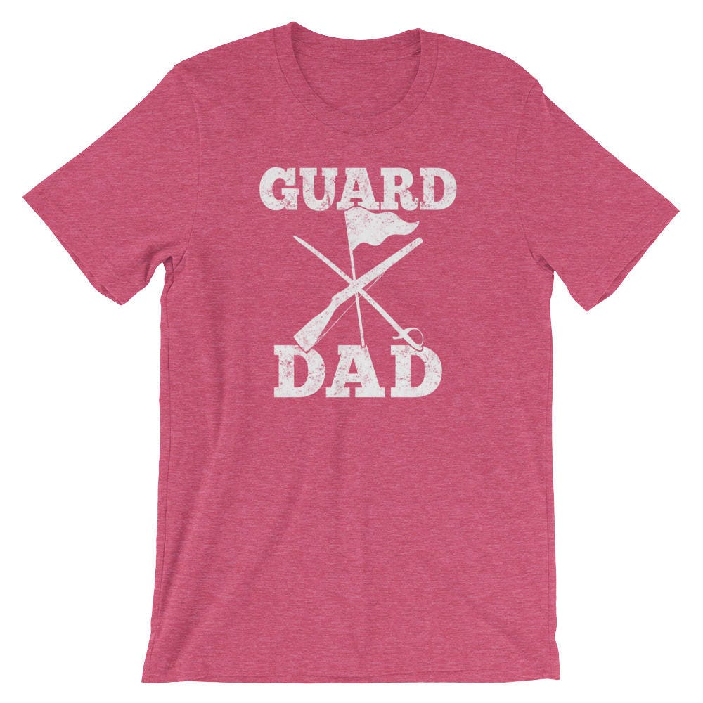 Guard Dad Shirt, Color Guard Flag Shirt, Sabre and Gun, Color Guard ...