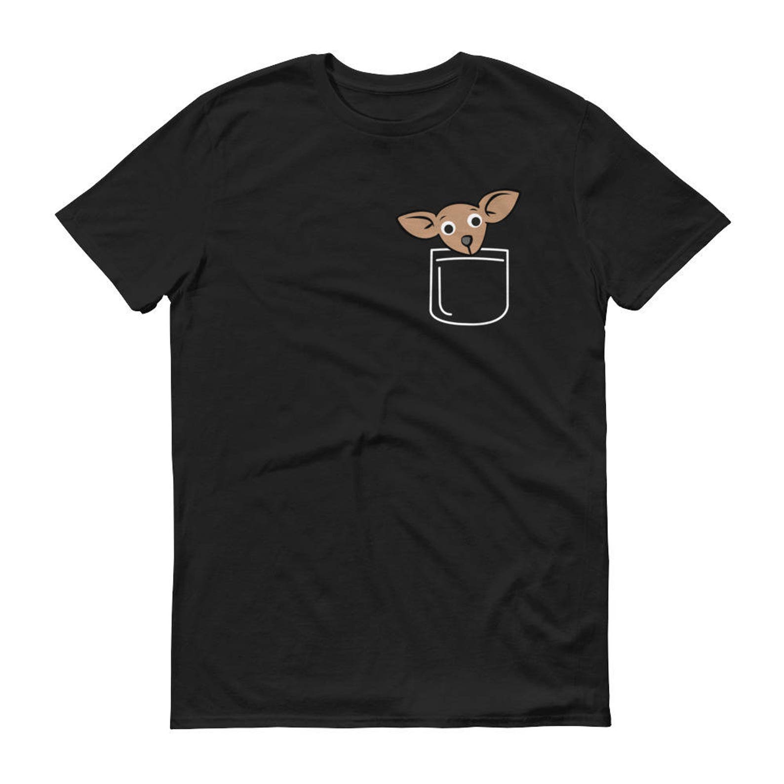 Chiweenie in A Pocket, Chiweenie T-shirt, Chiweenie Gift, Cute ...