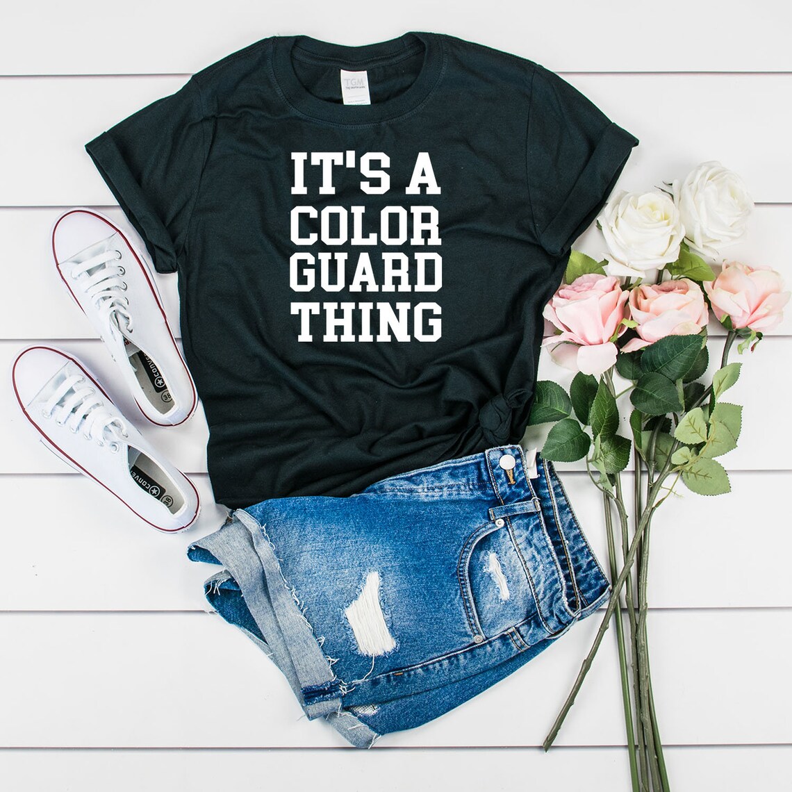 Color Guard Shirt It's A Color Guard Thing Color Guard | Etsy