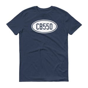 CB550 Shirt, CB 550 T-shirt, Retro Old Style Cafe Racer, CB-550 ...