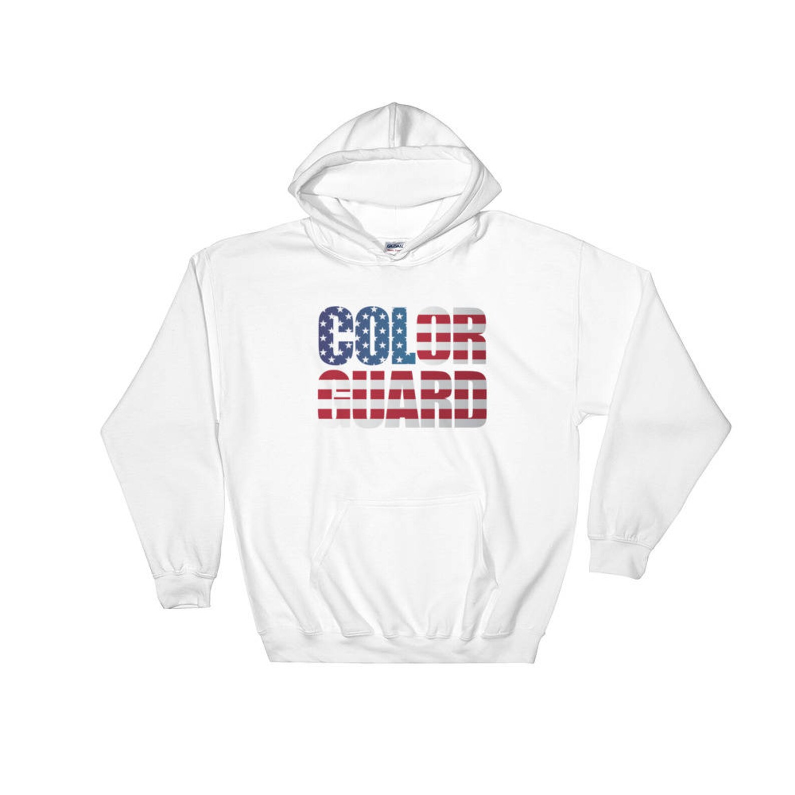 American Color Guard Hooded Sweatshirt Winter Guard Hoodie - Etsy