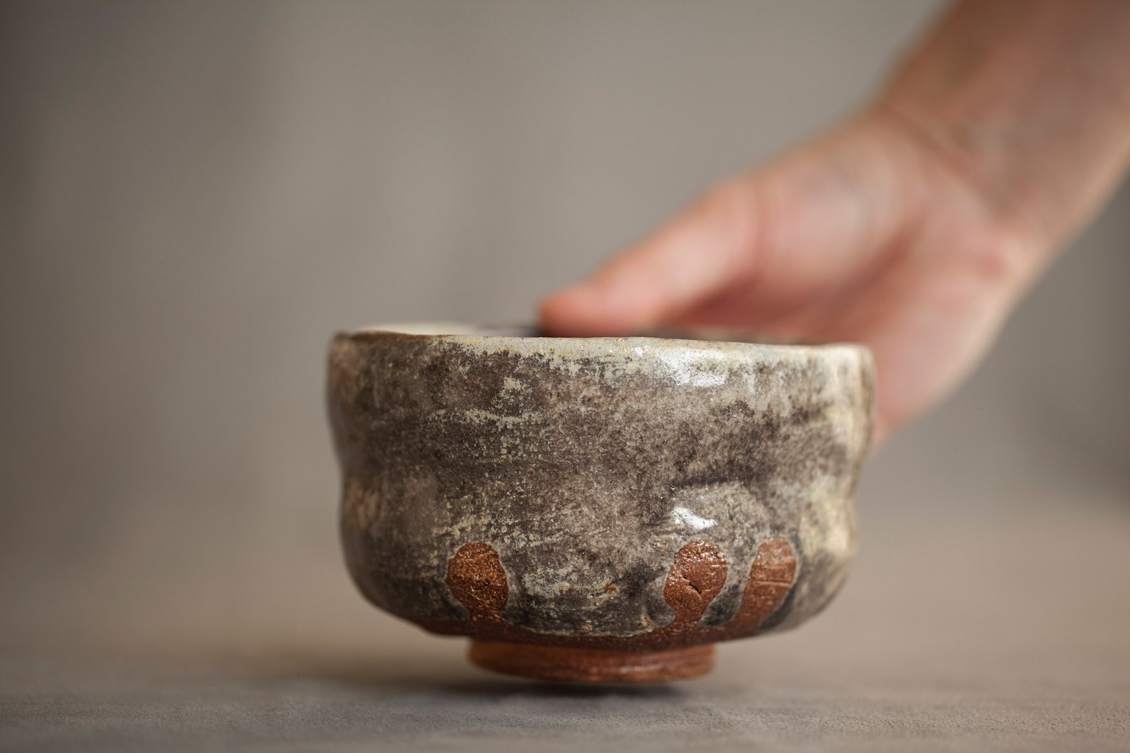 Hand Formed Wood Fired Chawan Matcha Tea Bowl Anagama Kiln - Etsy