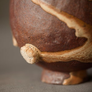 Wood Fired Chawan Matcha Tea Bowl Hand Formed Anagama Kiln Japanese ...