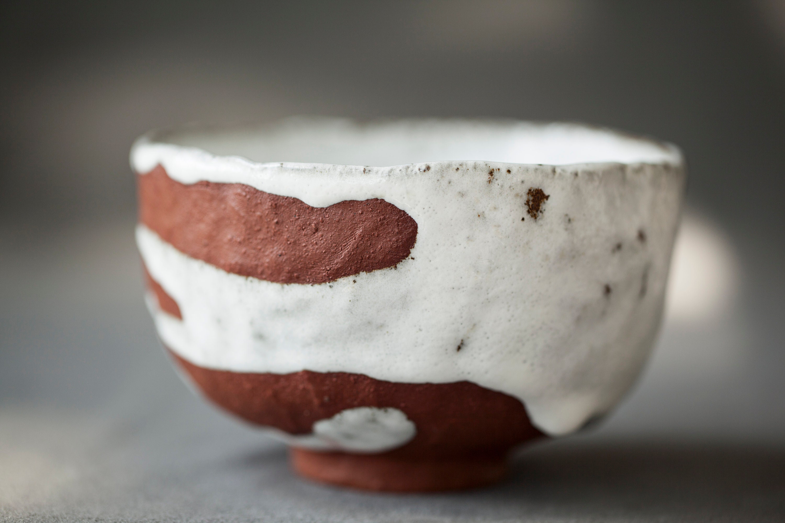 Summer Tea Bowl Hira Natsu Chawan Matcha Tenmoku Bowl Tea Cup | Etsy