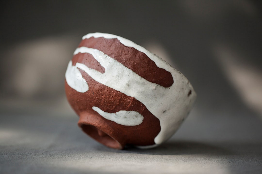 Summer Tea Bowl Hira Natsu Chawan Matcha Tenmoku Bowl Tea Cup Komogai ...