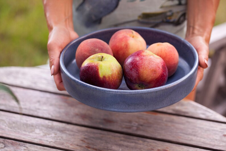 Decorative Ceramic Bowl Ceramic Fruit Bowl Wedding Gift - Etsy