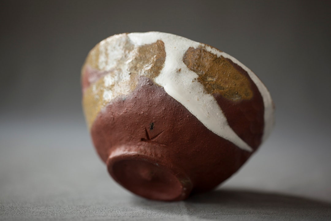 Summer Tea Bowl Hira Natsu Chawan Matcha Tenmoku Bowl Tea Cup Komogai ...