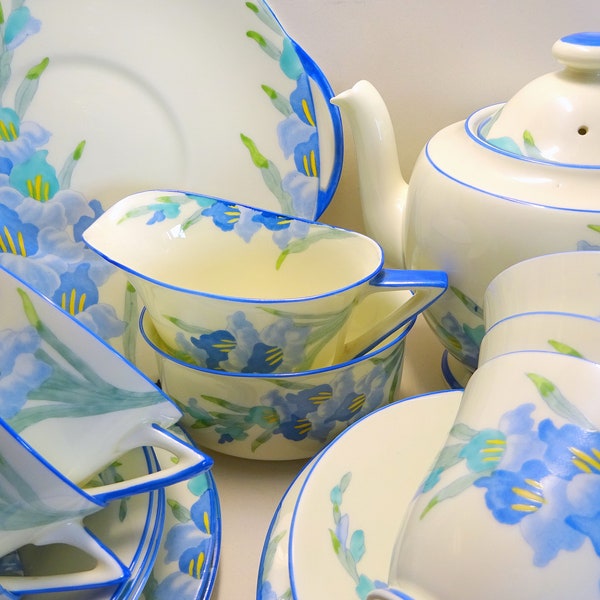 Art Deco Tea Set - Etsy