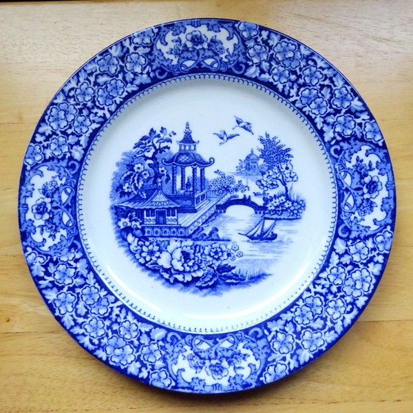 Willow Pattern Plate - Etsy