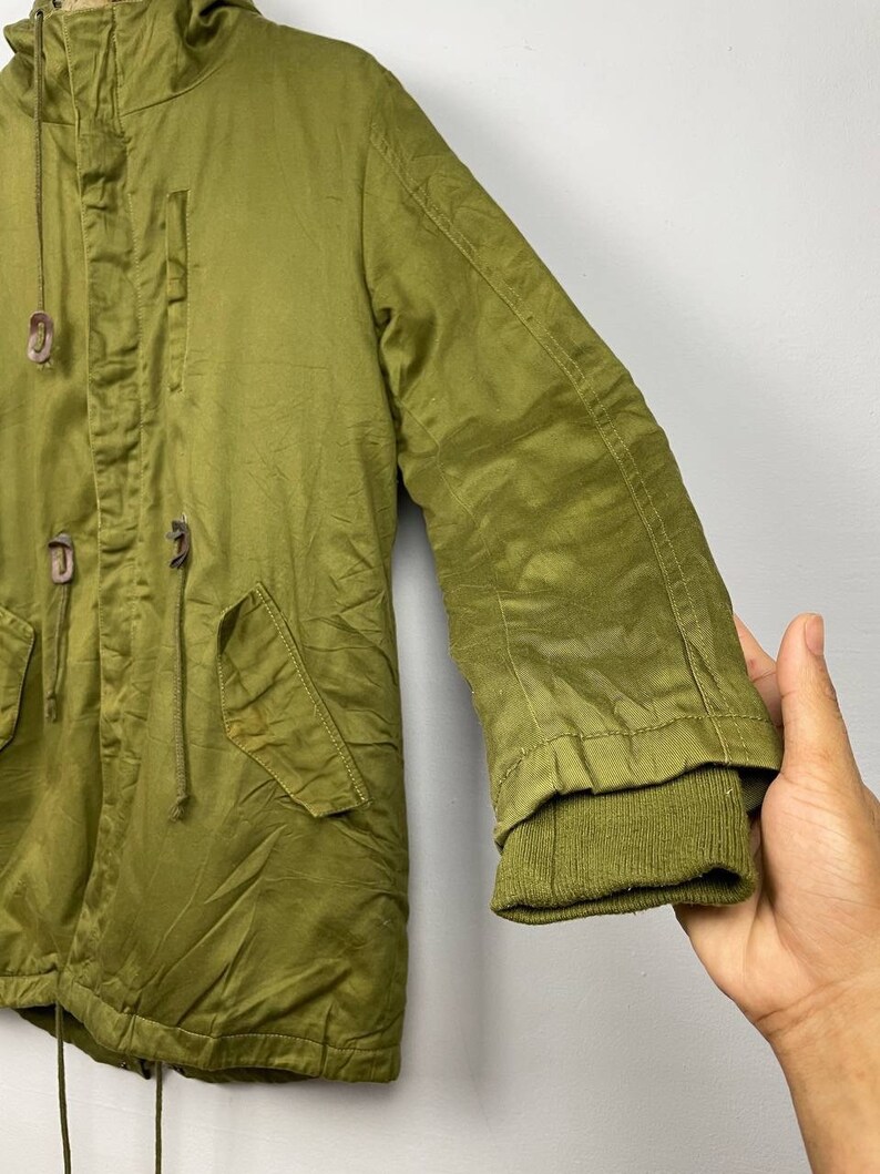 Japanese Brand Clone Devgru Parka Jacket Large Vintage Clone Devgru Japan Parkas Windbreaker ...