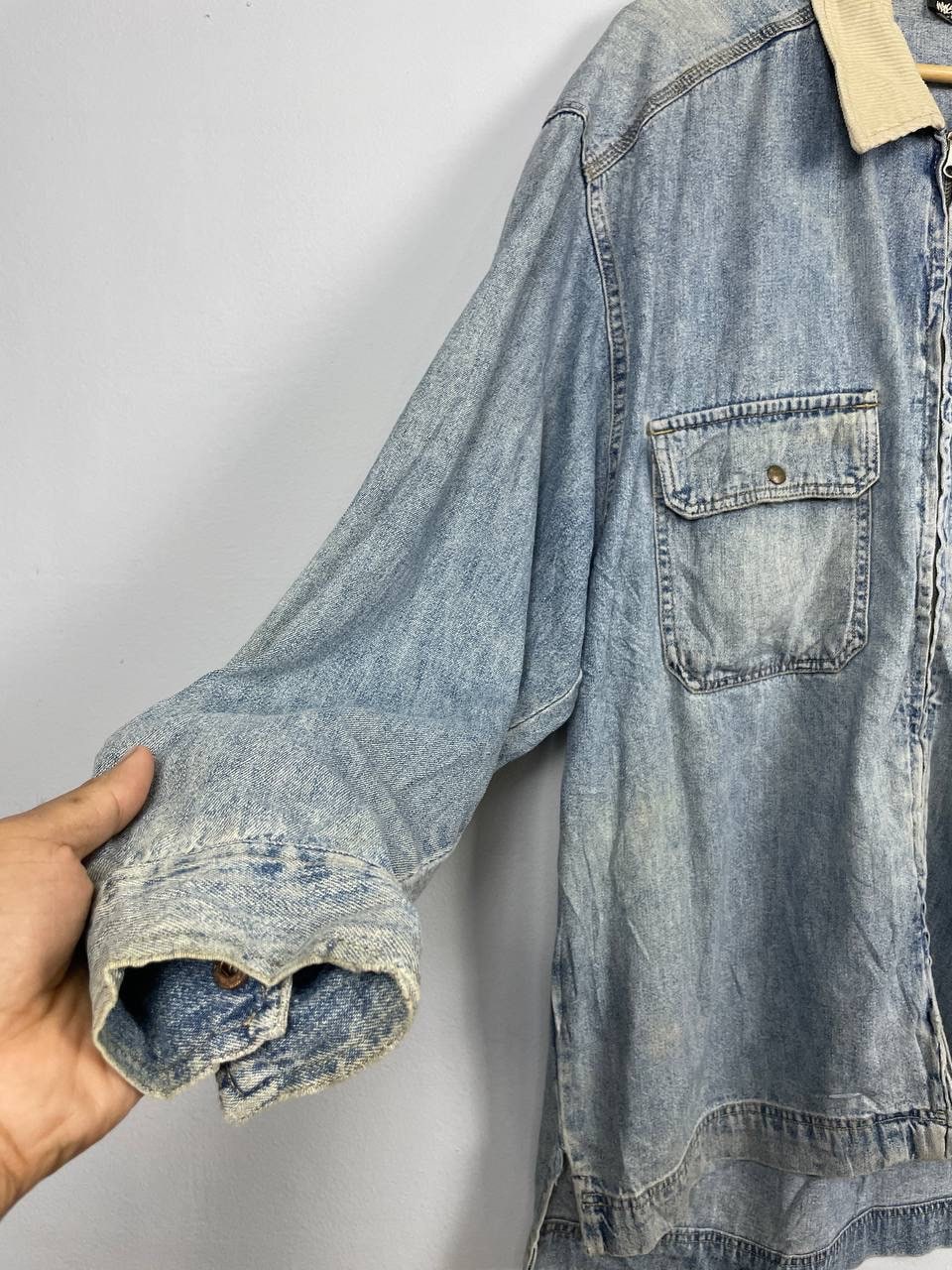 Vintage Mossimo Men Blue Jeans Denim Jacket Medium Mossimo - Etsy