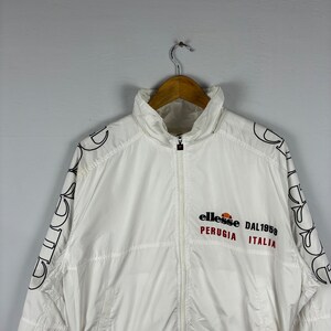 Vintage Ellesse Windbreaker Large 1990s Ellesse Italia Jacket Pro ...