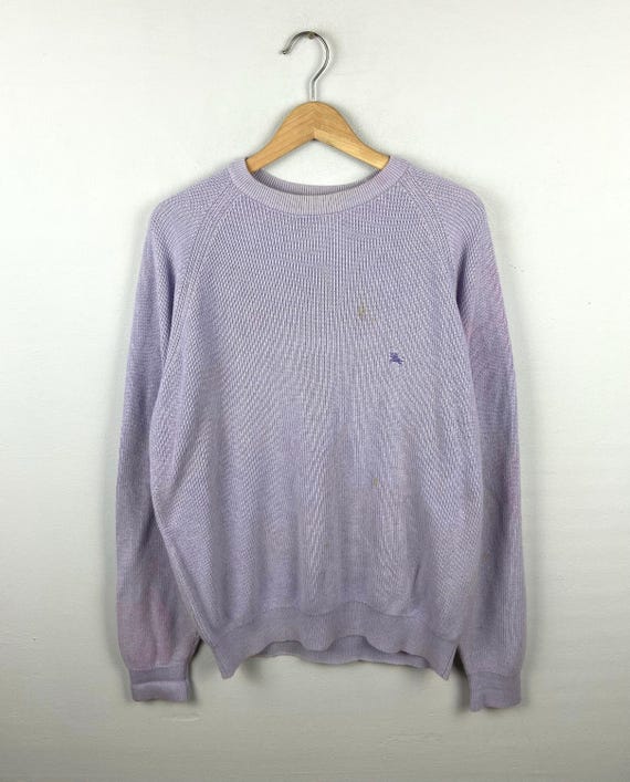 Burberry sweater purple store