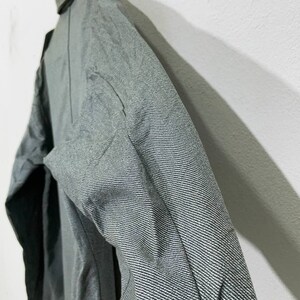 Vintage 90s Prison Inmate Denim Workwear Coat Large Chore Jacket ...