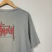 Vintage 90s Stussy NYC Streetwear Made in Usa Graphic Spell Out Stussy Blue Size M - Etsy