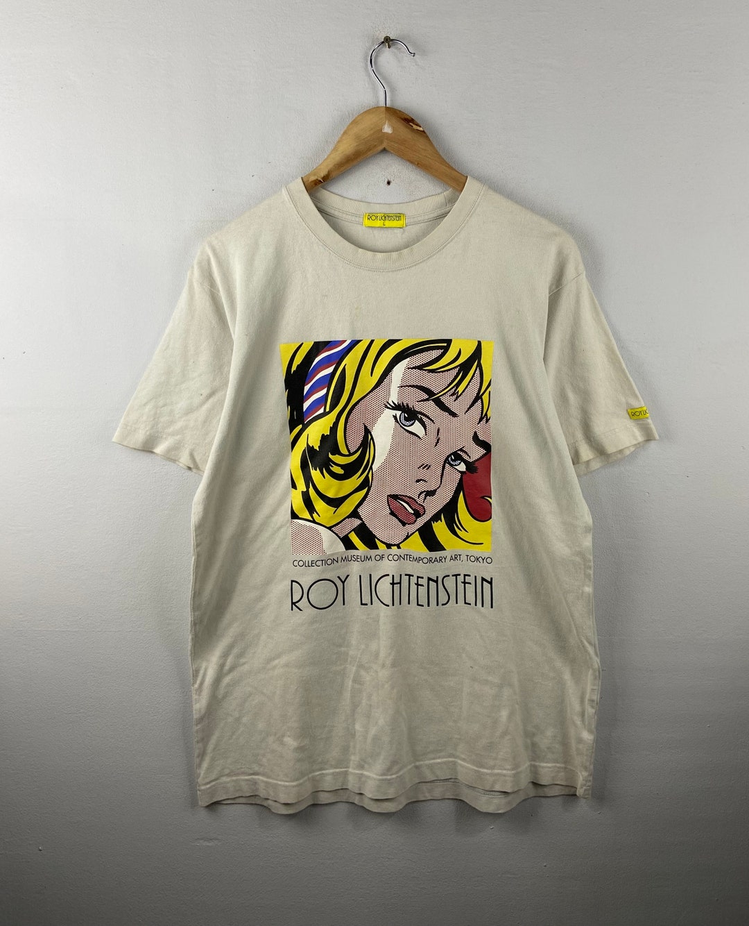 Vintage Roy Lichtenstein “ROY LICHTENSTEIN Girl With Hair Ribbon ” Pop ...