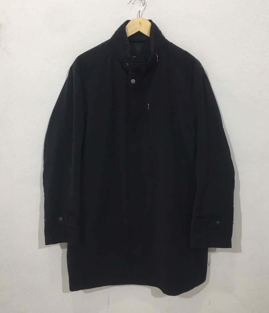 Vintage Japanese Kansai Man Overcoat Jacket Large Vintage Kansai ...