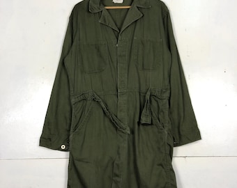 Vintage 90s Military US Army Button Parka Army Field Jacket Quilted ...