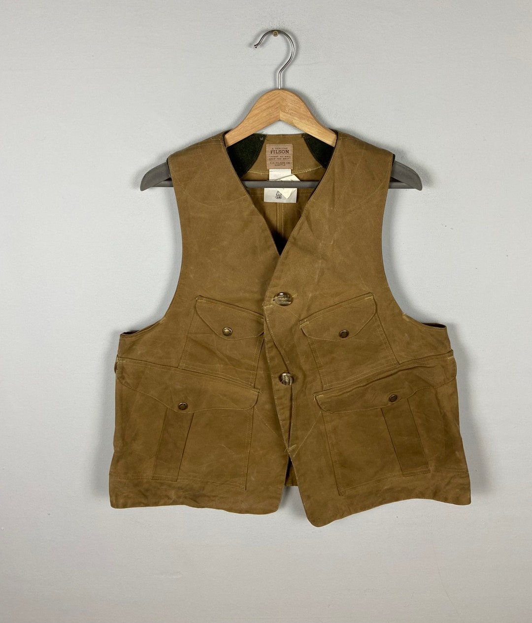 Vintage Filson Workers Genuine Wax Workwear Jacket Medium Vintage ...