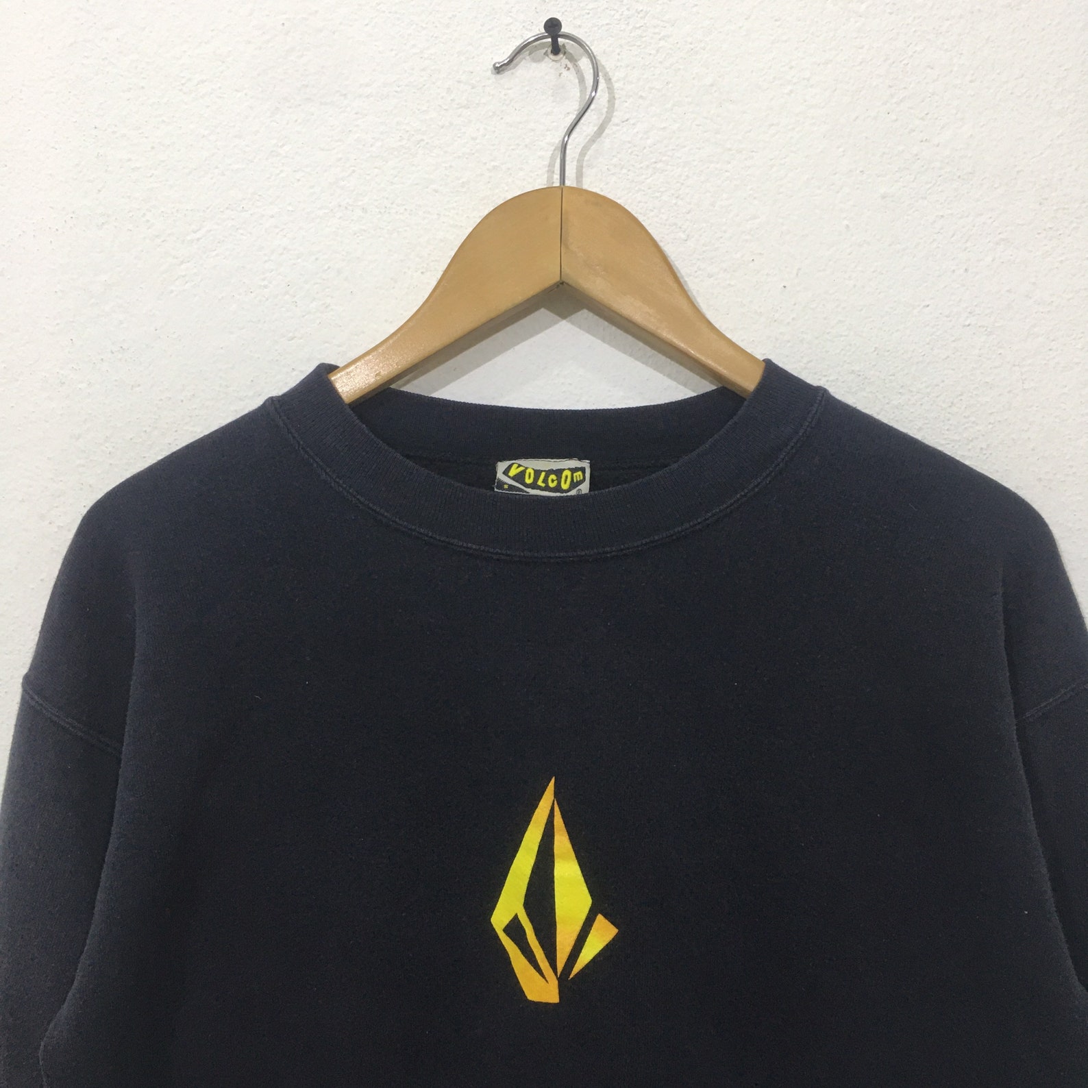 Vintage 90s Volcom Skateboard Vintage 1990s Volcom Skateboard Skate ...