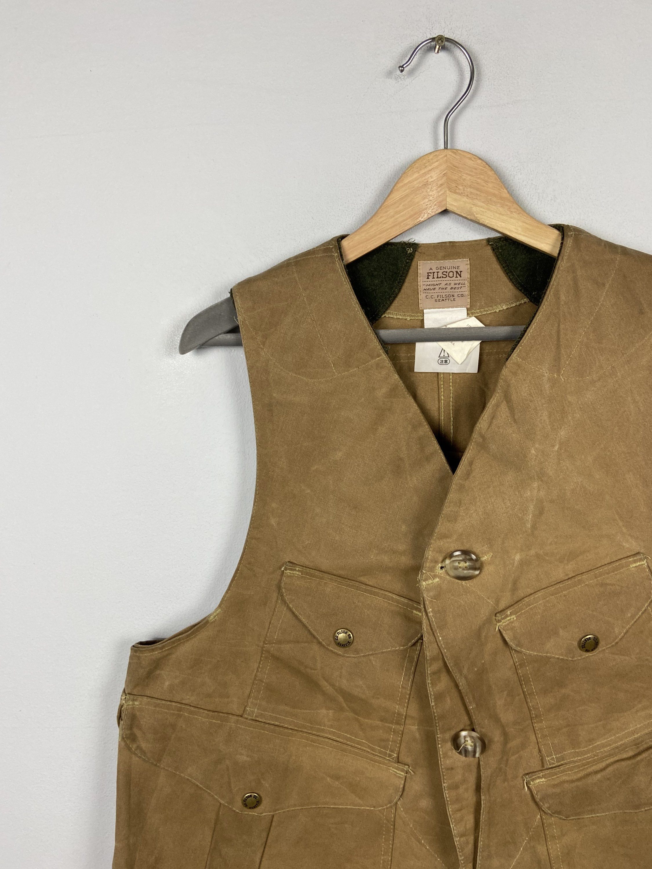 Vintage Filson Workers Genuine Wax Workwear Jacket Medium Vintage ...