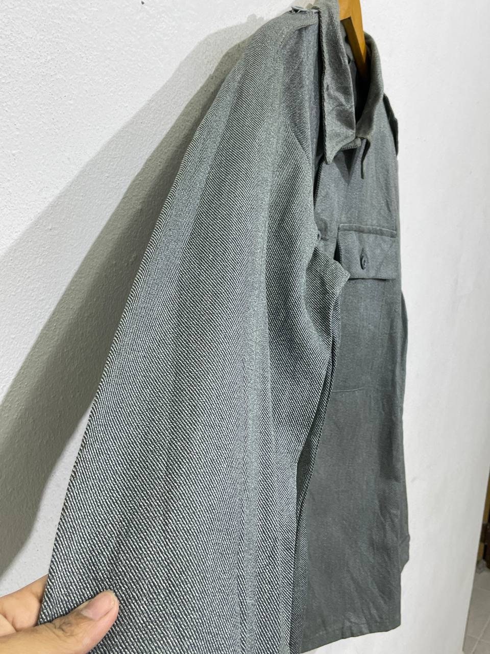 Vintage 90s Prison Inmate Denim Workwear Coat Large Chore Jacket ...