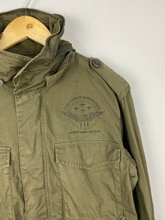 Vintage Avirex Parka Jacket Medium Vintage Avirex Us Army Vintage Avirex Parka Jacket Medium Vintage Avirex Us Army