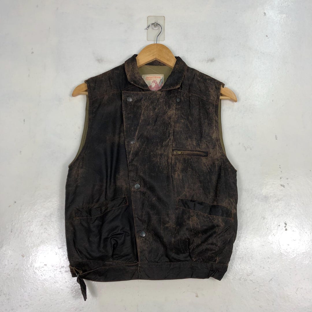 Aviateur Freego USA Airforce Vintage Military USAF Vest Jacket Size S ...