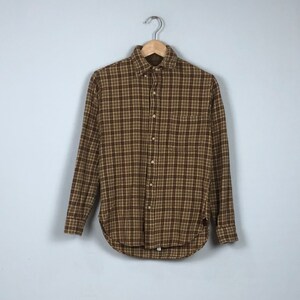 Vintage Lobo Pendleton Wool Checked Flannel Medium Vintage 1980s Pendleton Checked Button up ...