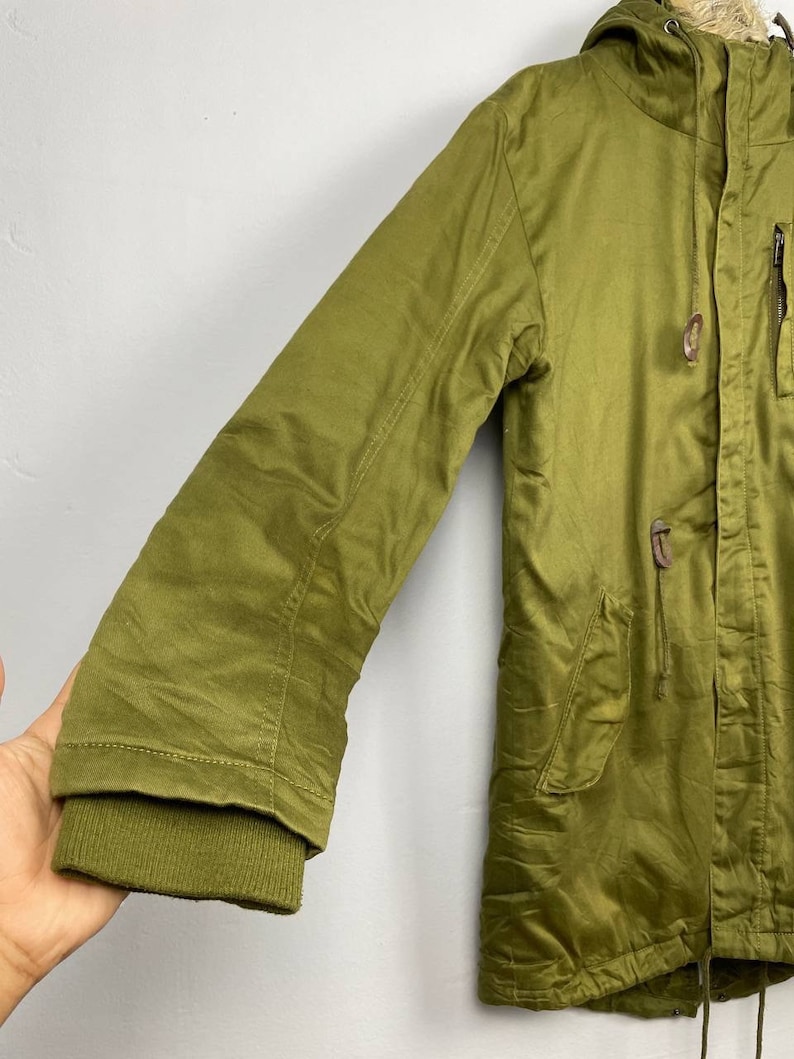 Japanese Brand Clone Devgru Parka Jacket Large Vintage Clone Devgru Japan Parkas Windbreaker ...