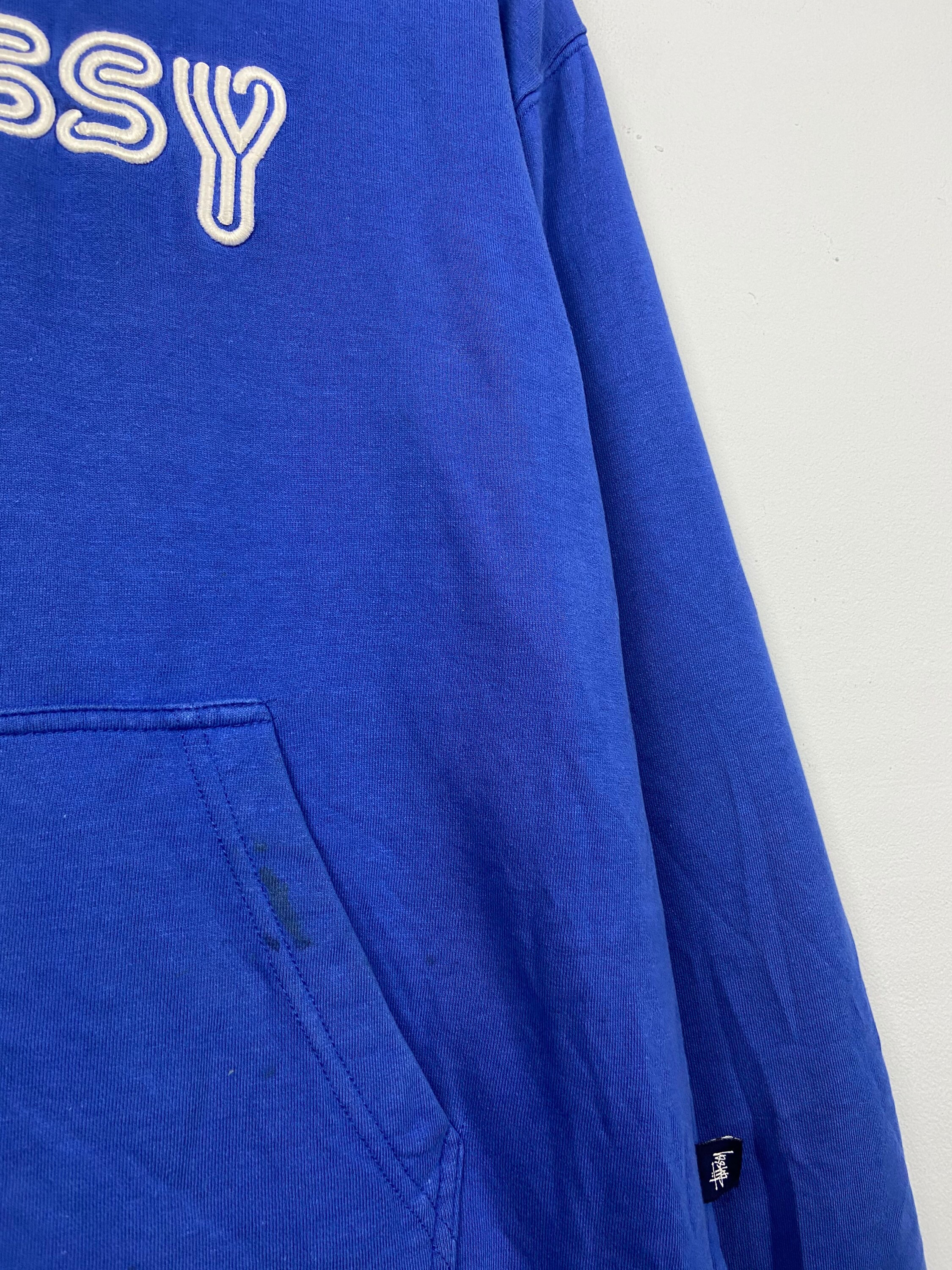 Vintage 90s Stussy OG Spell Out Embroidery Pull Over Hoodie - Etsy