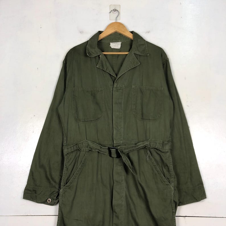 Vintage 60s Military US Army Button Parka Army Field Jacket Quilted ...