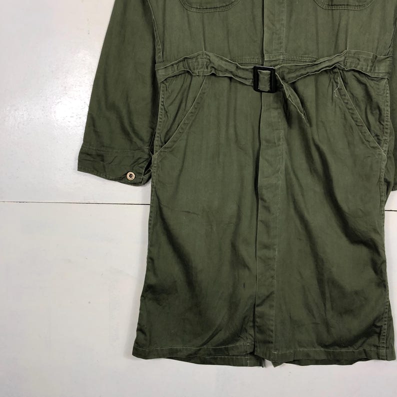 Vintage 60s Military US Army Button Parka Army Field Jacket Quilted ...