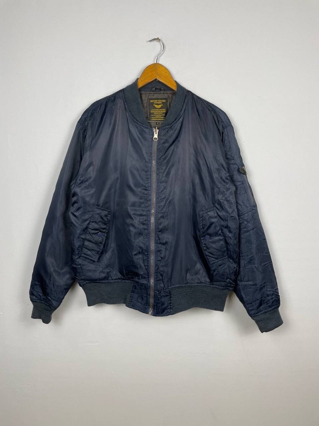 Vintage Airforce Type AM-1 Bomber Jacket Army Airforces Flight Jacket ...