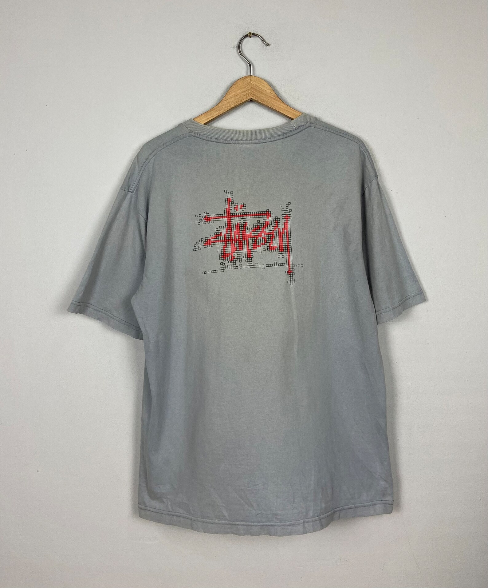 Vintage 90s Stussy NYC Streetwear Made in Usa Graphic Spell Out Stussy Blue Size M - Etsy