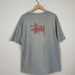 Vintage 90s Stussy NYC Streetwear Made in Usa Graphic Spell Out Stussy Blue Size M - Etsy