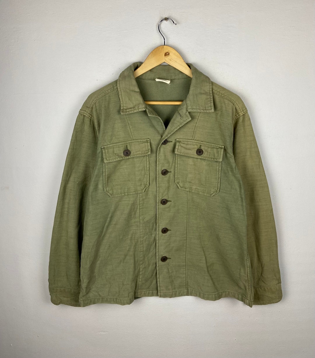 Vintage 80s Army Field Jacket Quilted Military Parka Jacket Bomber ...