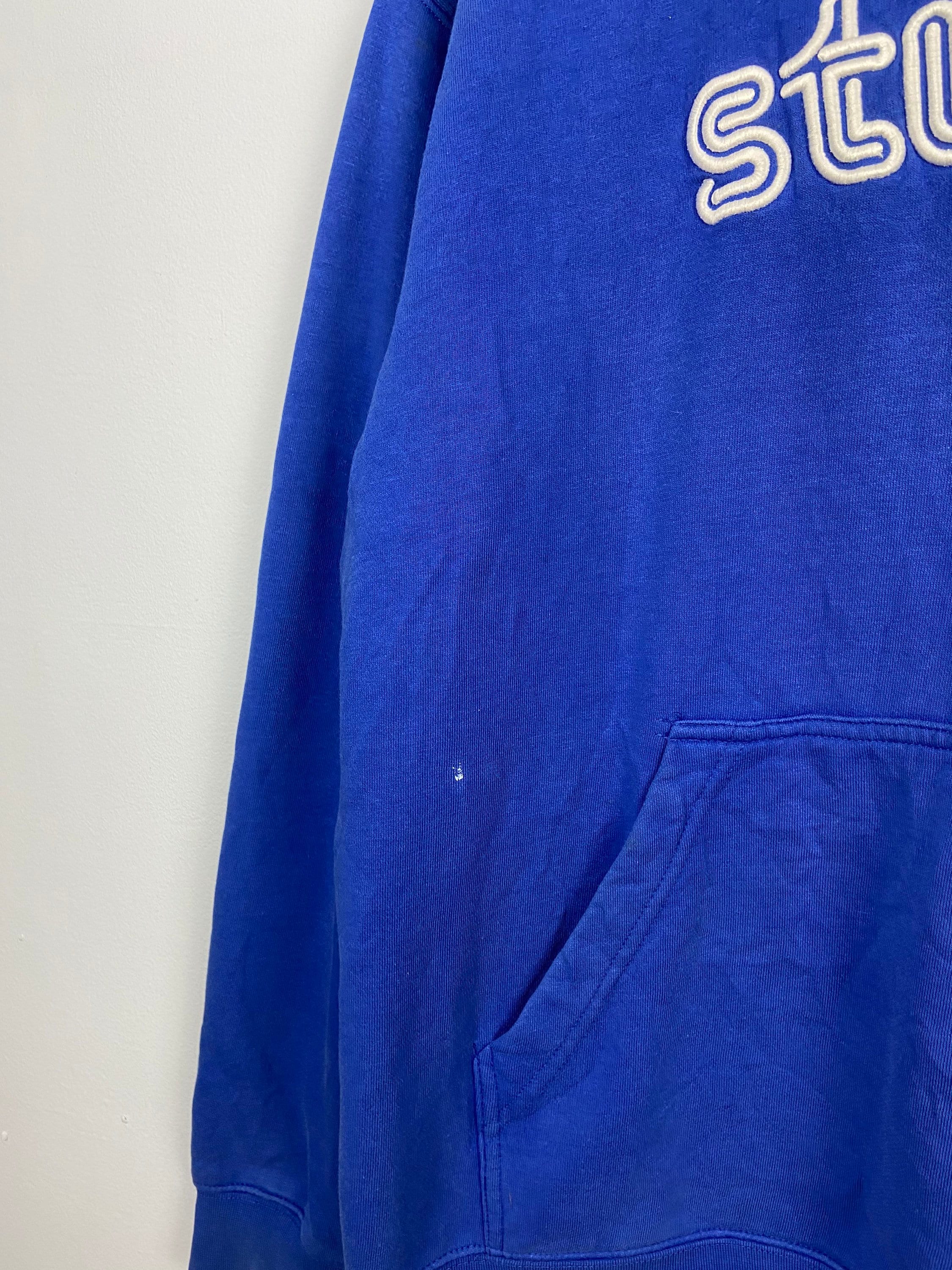 Vintage 90s Stussy OG Spell Out Embroidery Pull Over Hoodie - Etsy