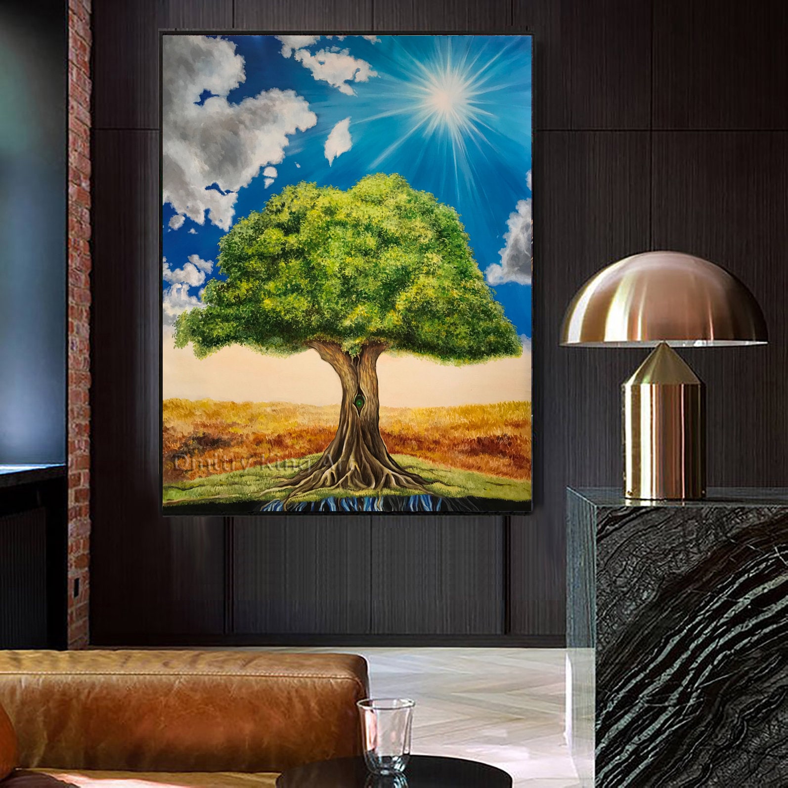 Large Tree Painting Stunning Tree of Life Wall Art Tree of - Etsy
