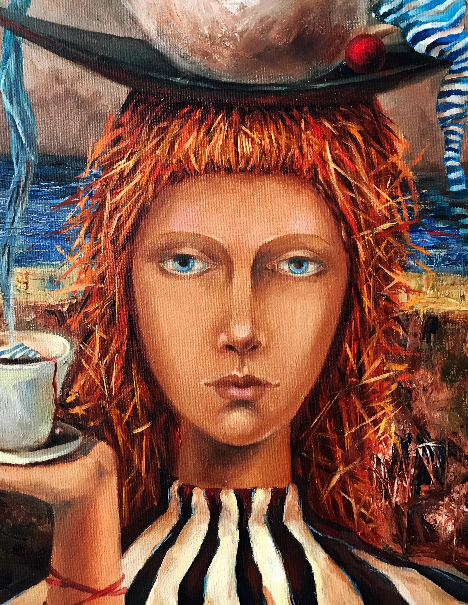 Surreal Painting on Canvas Original Art Surrealism Oil - Etsy