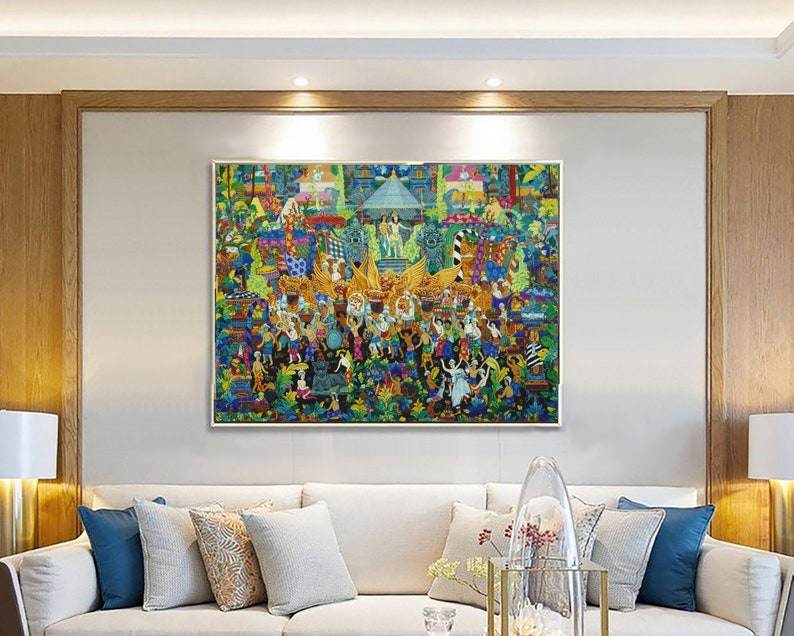 Barong, Bali Art Print, Indonesian, Bali Decor, Balinese Art, Bali ...